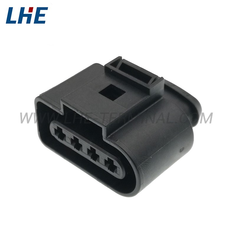 DT06-6S-EP06 6 Position Black Short End Cap Retention Seal Wire to Wire ...