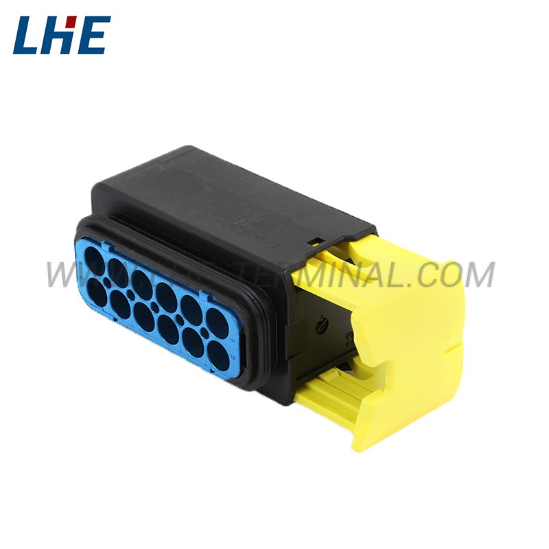 1670865-1 Black HDSCS Right Angle Backshells E - LHE Connector